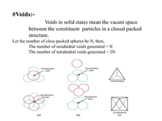 Solid state XII Updated syllabus 2020 | PDF
