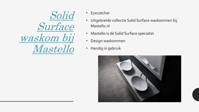 Solid surface presentatie | PPT