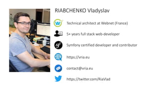 SOLID: the core principles of success of the Symfony web framework and of your applications | PPT