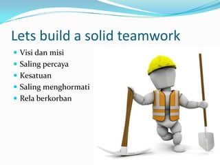 Solid Teamwork Pptx