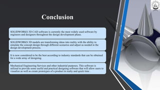 Training report on SOLIDWORKS.pptx