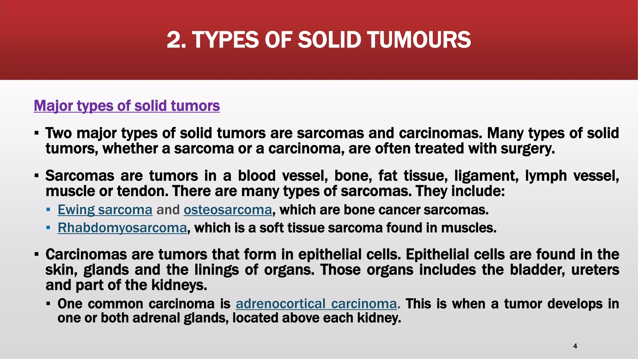 Solid Tumour - Pathogenesis | PPTX