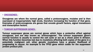 Solid Tumour - Pathogenesis | PPTX