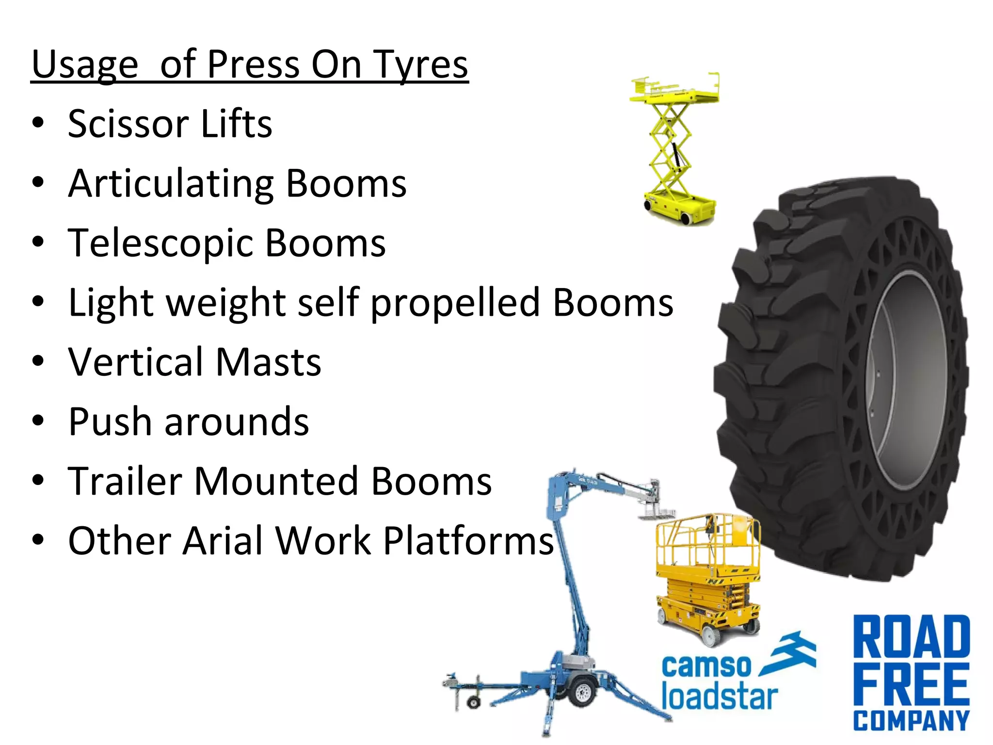 Manufacturing Process of Solid Tyre Camso Loadstar (Pvt) Ltd | PPT