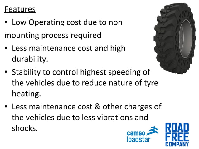 Manufacturing Process of Solid Tyre Camso Loadstar (Pvt) Ltd | PPT