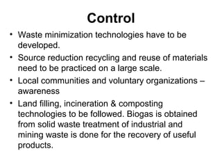 Solid waste | PPT