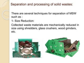 Solid waste | PPTX