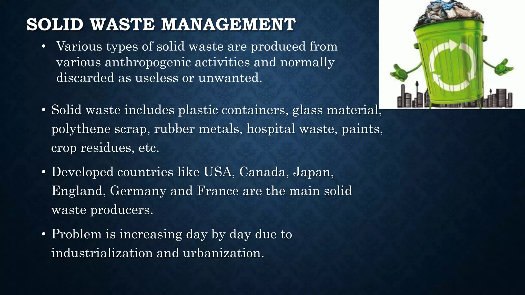 Solid Waste Management | PPTX