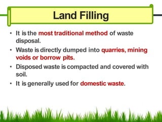 Solid waste & management | PPTX