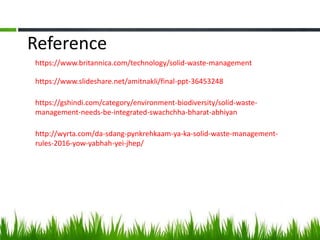 Solid waste & management | PPTX