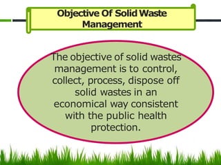 Solid waste & management | PPTX