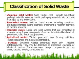 Solid waste & management | PPTX