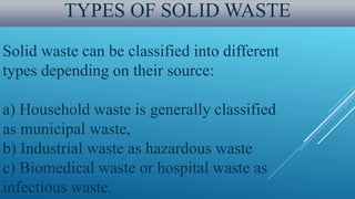 Solid waste | PPT