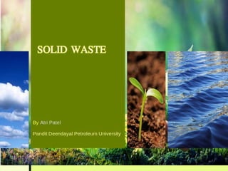 Solid waste | PPTX