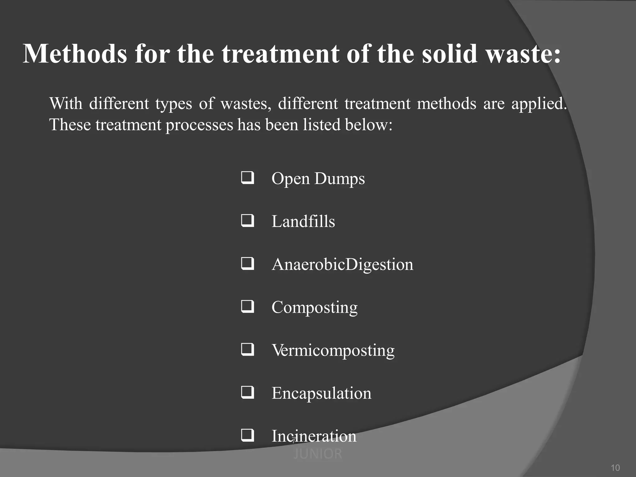 Biotechnology for Solid waste Management | PPTX