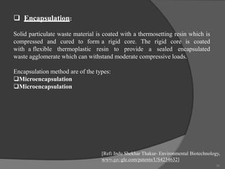 Biotechnology for Solid waste Management | PPTX