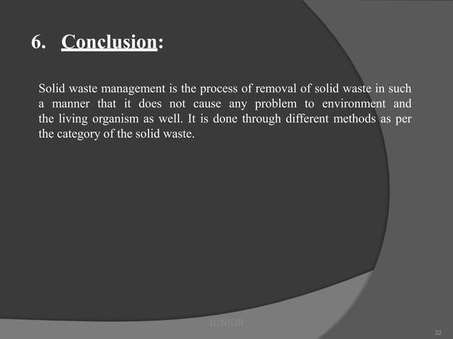 Biotechnology for Solid waste Management | PPTX | Environmental ...
