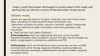 Solid waste - Characterisation and sorting | PPTX