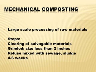 DISPOSAL OF WASTES | PPT