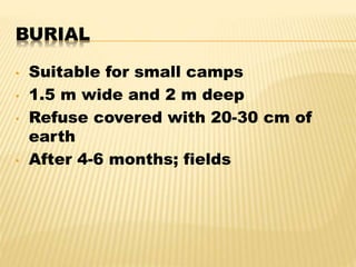 DISPOSAL OF WASTES | PPT