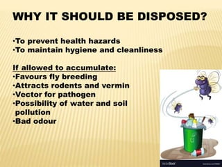 DISPOSAL OF WASTES | PPT