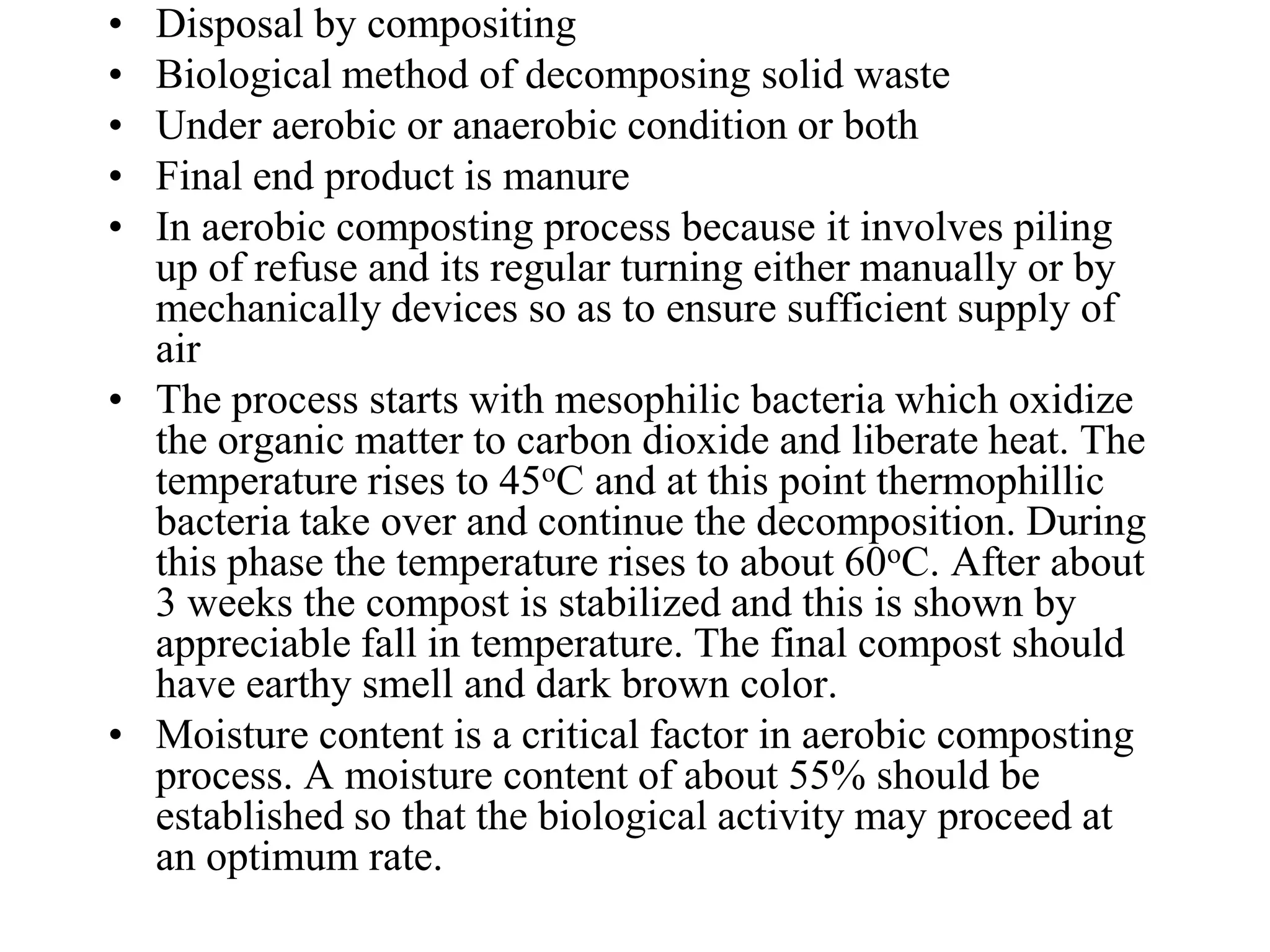 solid waste disposal methods | PDF