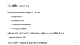 Environment - Solid Waste and Excreta Disposal | PPTX
