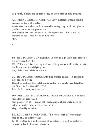SOLID WASTE COLLECTION & RECYCLING AGREEMENT THIS AGREEMEN.docx