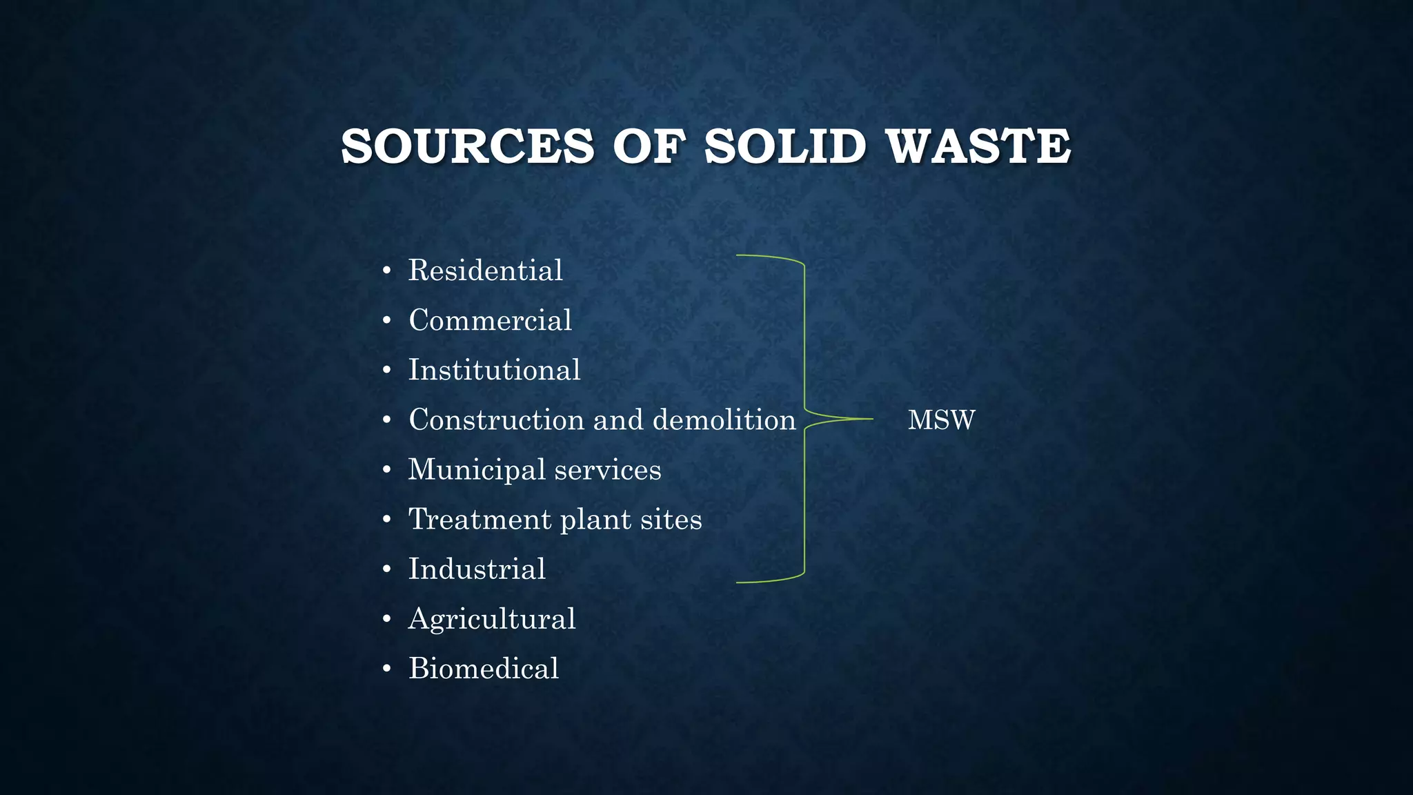 Solid waste composition | PPTX