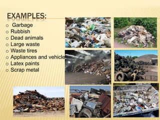 Solid waste disposal | PPTX