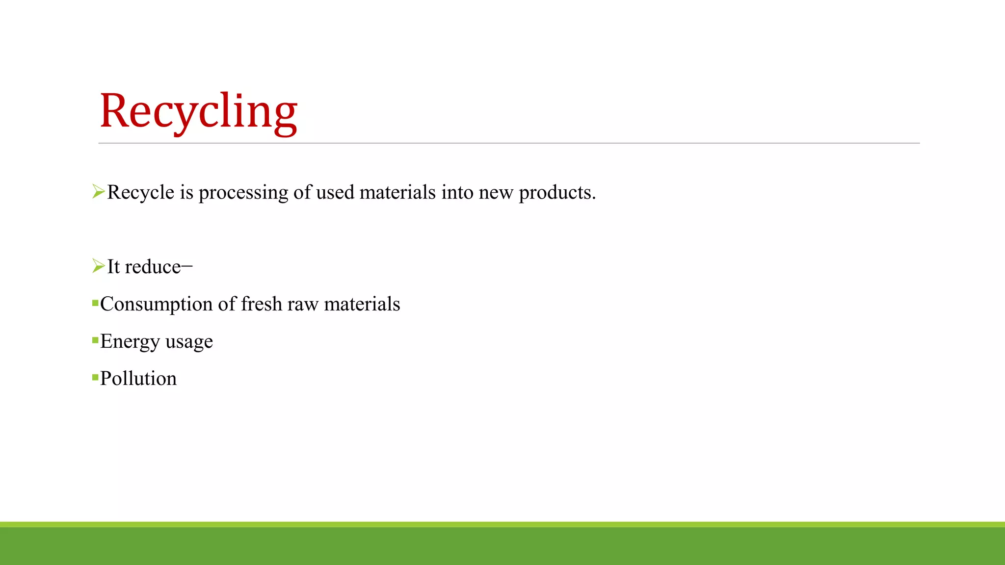 Solid waste disposal and treatment | PPT