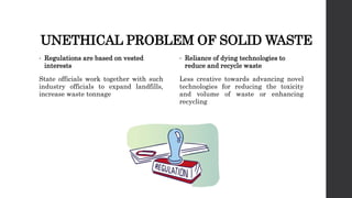 Solid waste full presentation | PPT