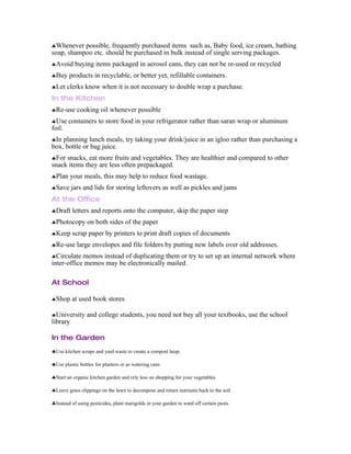 Solid Waste Management | DOC