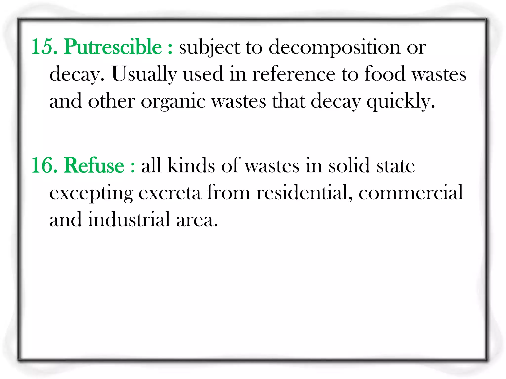 Solid waste management | PPTX