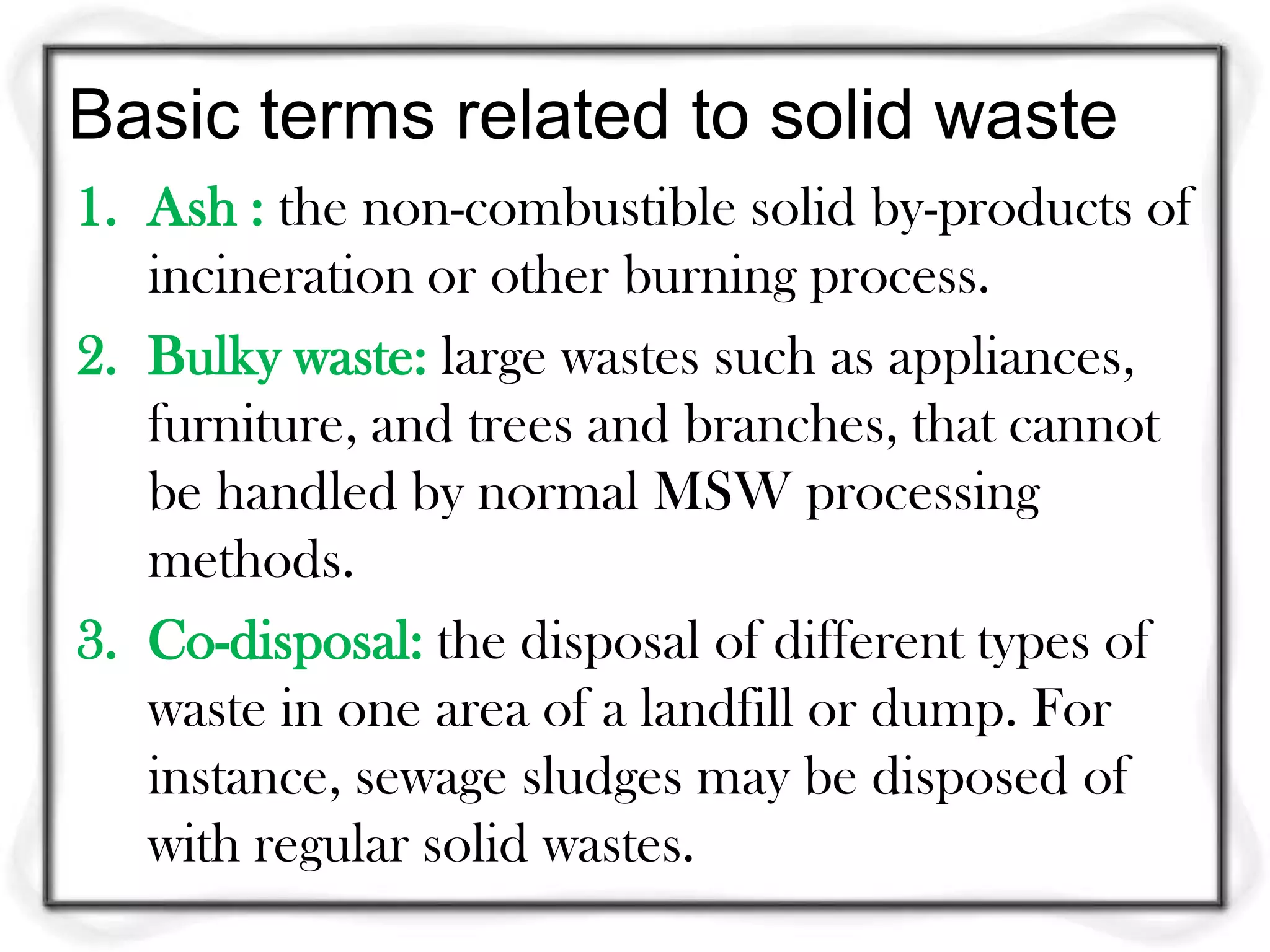 Solid waste management | PPTX