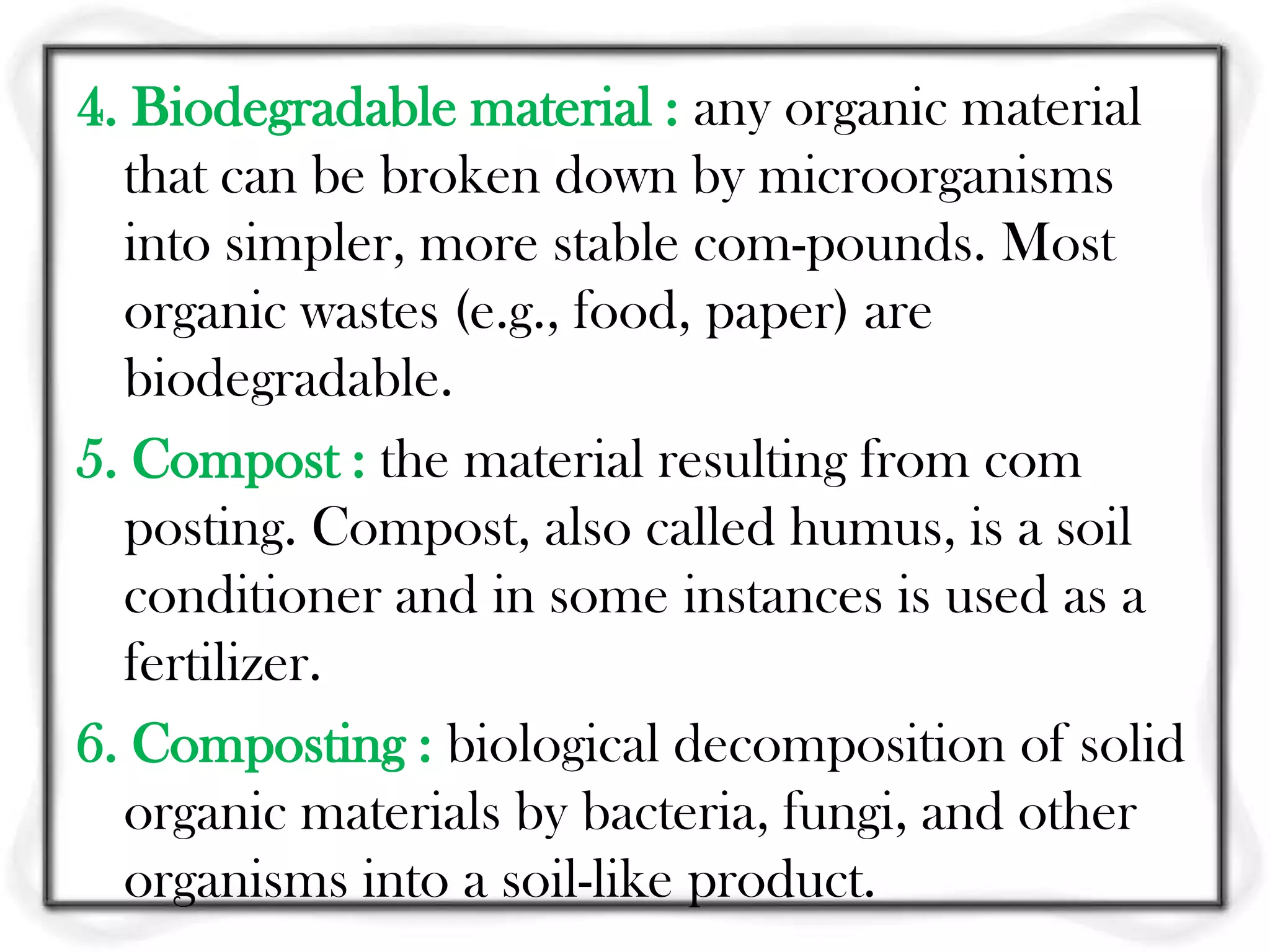 Solid waste management | PPTX