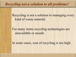 Solid waste management | PPT