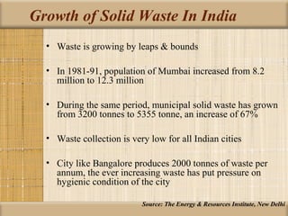 Solid waste management | PPT
