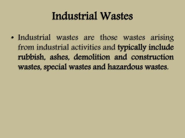 Solid Waste Management (Unit-V) | PPTX | Science