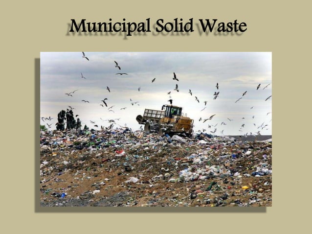 Solid Waste Management (Unit-V) | PPTX | Science