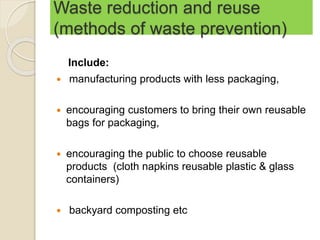 Solid waste management | PPTX