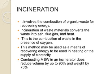 Solid waste management | PPTX