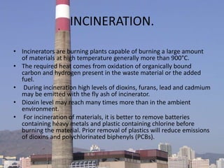 Solid waste management | PPT