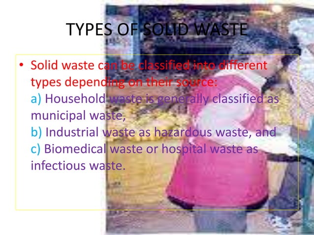 Solid waste management | PPT