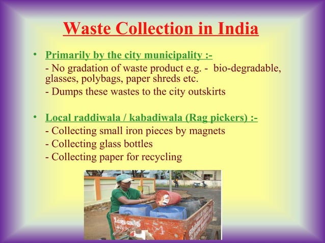 seminar presentation ppt on solid waste management | PPT ...
