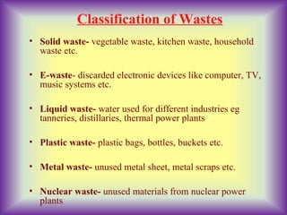 seminar presentation ppt on solid waste management | PPT