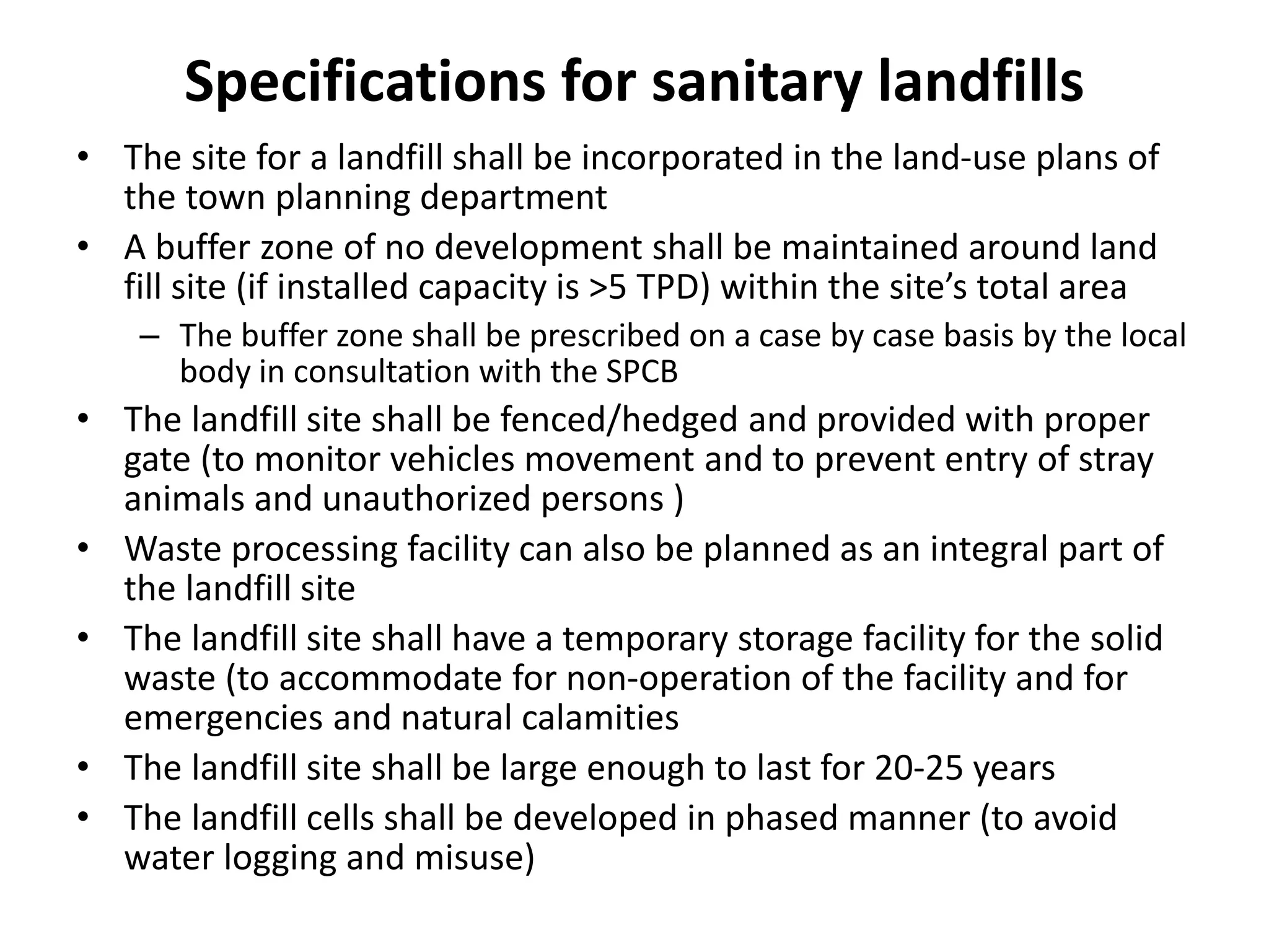 Regulatory Requirements of Solid Waste Management, Indian Context | PPTX