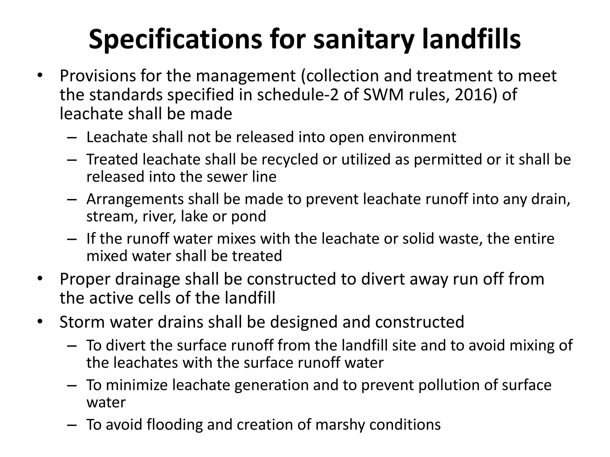 Regulatory Requirements of Solid Waste Management, Indian Context | PPTX