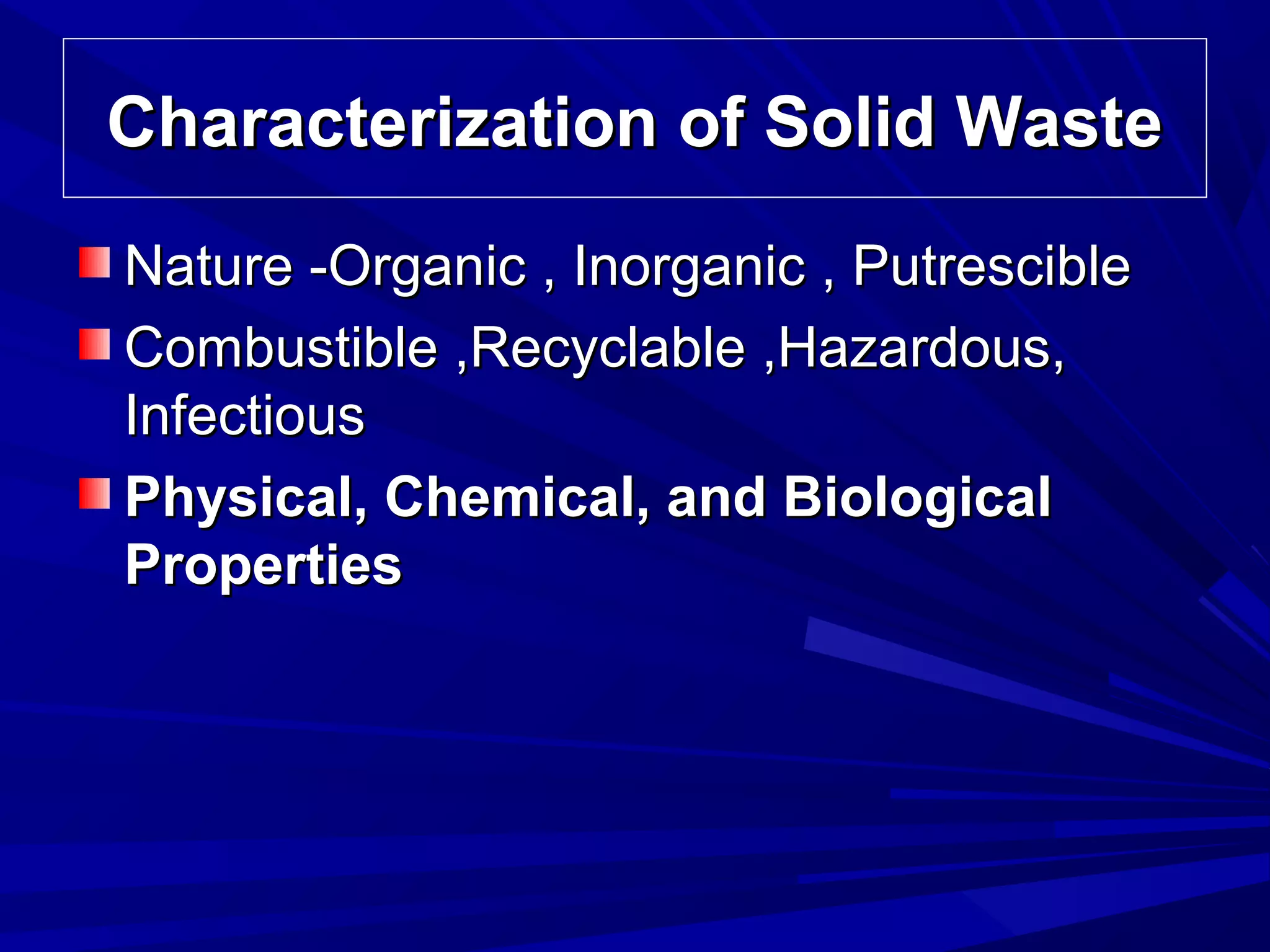 Solid waste management | PPT