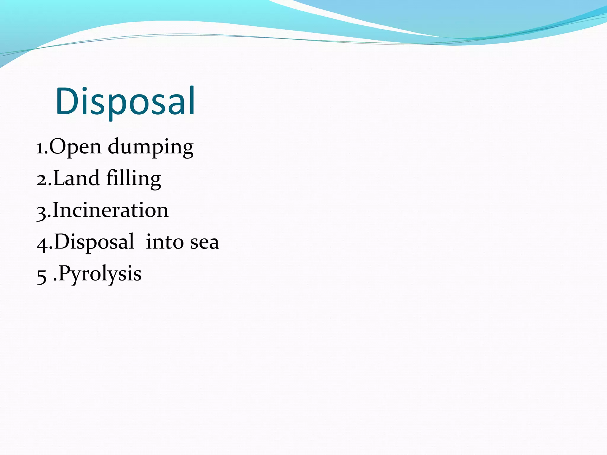 Solid waste management | PPT